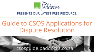 CSOS application for dispute resolution form | Thinking Inside the Box